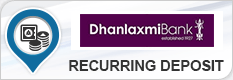 Dhanlaxmi Bank Recurring Deposit (RD) Interest Rates 2017