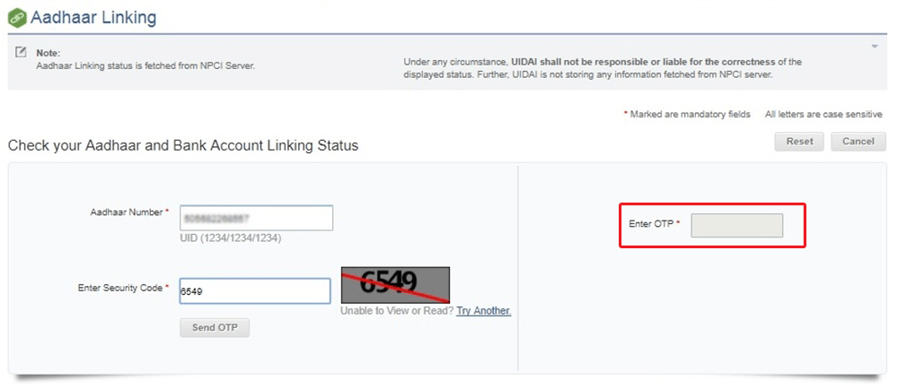 How to Link Bank Account with Aadhaar & Check their Linking Status