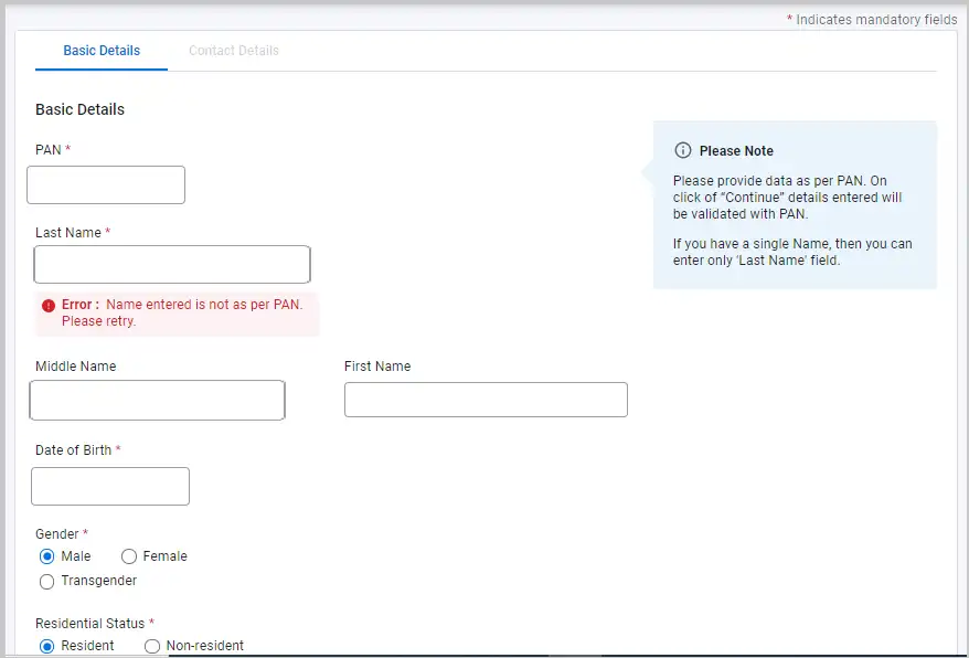 Income Tax Login and Registration Process in IT Department Portal