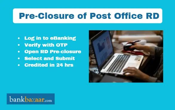 How to Close a Post Office RD Account Online Before Maturity
